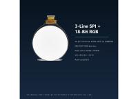 China 4.0 Inch Round TFT LCD Display 720x720 MIPI Circular Screen 1000 Nits for Vehicle Instrument Cluster Dashboard for sale