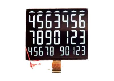 China VA Negative Transmissive Segment LCD Display Icon Type Monochrome Segment LCD Panel For Air Conditioning Controller Home for sale