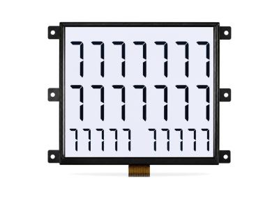China Fuel Dispenser Display Module LCM TN Static Segment Panel 24 Digit Wide Temperature for Gas Station Pump for sale