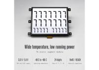 China Fuel Dispenser Display Module LCM TN Static Segment Panel 24 Digit Wide Temperature for Gas Station Pump for sale