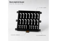 China Fuel Tanker Mobile Refuelling Truck Dedicated LCD Display Module 24 Digit Segment Panel for sale