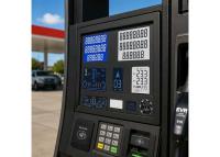 China Sunlight Readable High Contrast TN LCD Module for Outdoor Fuel Dispenser Gas Station Display for sale