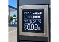 China Custom Monochrome LCD Display Module for Fuel Dispenser Gas Station Pump Segment LCD Panel for sale