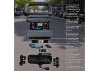 China 2 Wheeler Instrument Panel 3.7 Inch VA Segment LCD Module High Brightness Anti Glare Wide Temperature for sale