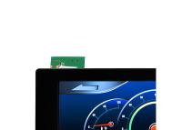 China 10.25 Inch TFT Touch Panel Truck Instrument Cluster Display 1290x720 High Brightness Wide Temperature for sale