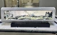 China 37 inch lifting double-sided screen machine for sale