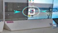 China 49.5 Inch OLED Transparent Bar Display for sale