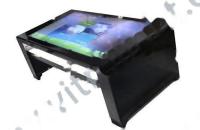 China 46 inch transparent liquid crystal coffee table for sale