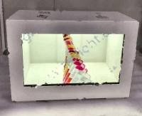 China 21.5-inch transparent LCD display cabinet for sale