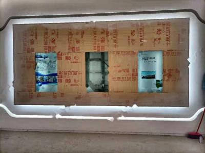 China 46-inch transparent screen installed in Yangzhou Planning Museum for sale