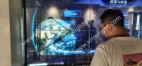 China 55-inch 2×3 transparent OLED in Beijing Science City Future Park for sale