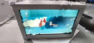 China 32 inch transparent showcase for sale
