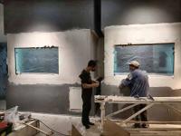 China 65-inch transparent screen at Yanghe Training Base in Suqian City, Jiangsu Province for sale
