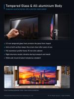 China 98 Inch 4K UHD Digital Signage Advertising Display Android 9.0 CMS Tempered Glass for sale