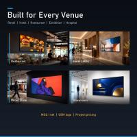 China 98 Inch Indoor Commercial Digital Signage Display 4K Tempered Glass Advertising Screen for Hotel Retail for sale