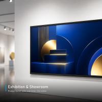 China 98 Inch Indoor Commercial Digital Signage Display 4K Tempered Glass Advertising Screen for Hotel Retail for sale