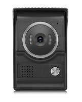 China 7 Inch LCD Transfer 4 Wire Video Intercom System DC 15V CMOS Ring Door View Cam for sale