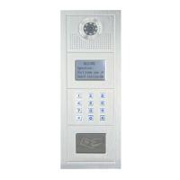 China CAT 5 Apartment Video Doorbel Intercom System 1000TVL 7 Inch Video Door Phone for sale