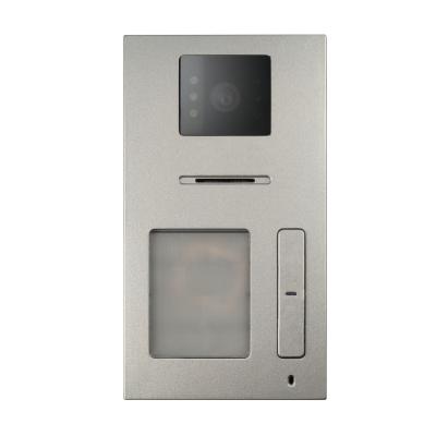 China Villa ID Card entry Home Intercom Doorbell Systems 2 Call Panel 4 Indoor Monitor for sale