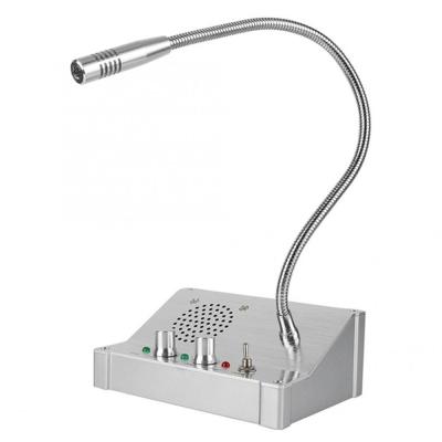 China Counter Interphone Window Intercom System 60Hz Dual Way Speaker Window for sale