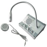 China Counter Interphone Window Intercom System 60Hz Dual Way Speaker Window for sale