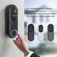 China 5G And 2.4G 1080P Smart Ring Tuya Wireless Door Camera Bell 8000ma Battery Wifi Video Wireless Doorbell With Camera for sale