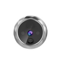 China CE Approved Infrared Peephole Video Doorbell 3X Digital Zoom For Door Keeping for sale