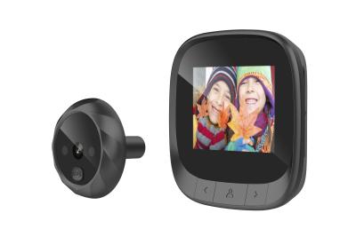 China 2.4inch Peephole Digital Door Viewer Video Doorbell Peephole Door Eye Camera With Bell Push For House for sale