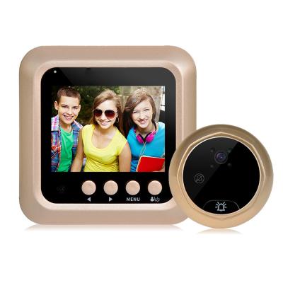 China Digital Peephole Video Doorbell viewer 115 Degree Angle 0.3MP for sale