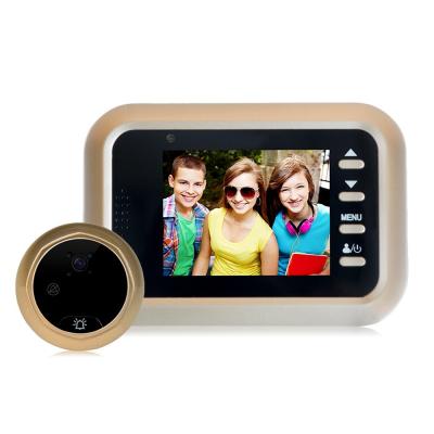 China 2.4inch Peephole Digital Door Viewer Video Doorbell Peephole Door Eye Camera For House for sale