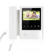 China Handset Door Video Intercom Entry System 4.3 Inch Color TFT LCD Screen for sale