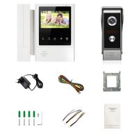 China Handset Door Video Intercom Entry System 4.3 Inch Color TFT LCD Screen for sale