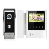China Handset Door Video Intercom Entry System 4.3 Inch Color TFT LCD Screen for sale