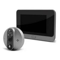 China Smart Video Door Bell Tuya CCTV Camera 1080P HD 4.3 Inch LCD 5000mah Wifi Peephole Video Doorbe for sale