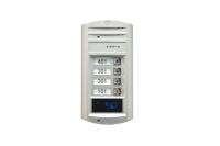China Aluminium Alloy 4 Wire Video Intercom System Voice Doorbell Password Unlock for sale