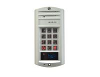 China Aluminium Alloy 4 Wire Video Intercom System Voice Doorbell Password Unlock for sale