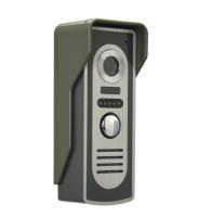 China ROHS 0.35kg 4 Wire Video Intercom System 7 Inch TFT Color Audio Video Door Bell for sale