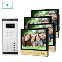 China 4 Wire Intercom Video Door Lock System Entry DC 15V 1000TVL Camera for sale