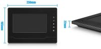 China 4 Family Multi Apartment Video Doorbell System CAT 5 Connection for sale