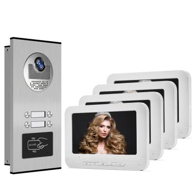 China Night Vision Door Phone Intercom System Front Gate Intercom CCD CMOS for sale