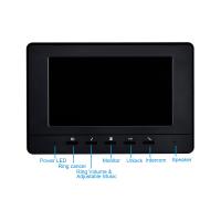 China 2 Way Apartment Video Doorbell Intercom System CCD Lens 800x480 Monitor for sale
