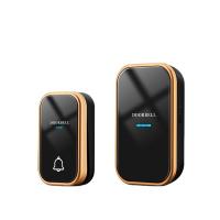 China OEM Wireless Audio Only Doorbell Calling Bell Waterproof IP44 With 3 Receivers for sale