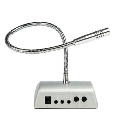 China Counter Service Window Intercom System DC 12V Interphone Teller Microphone for sale