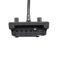 China Glass Window Intercom System Mute Microphone 2 Way Speaker 2 EXT Port for sale