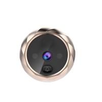 China CE Approved Infrared Peephole Video Doorbell 3X Digital Zoom For Door Keeping for sale