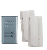 China 2 Wire Apartment OEM Audio Video Doorbell Metal Outdoor Panel for sale