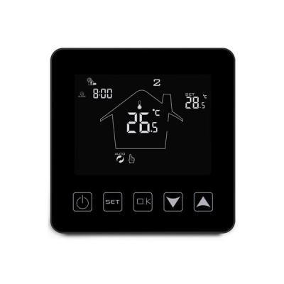China Motorcycle Programmable Room Thermostat Underfloor Heating Temperature Control for sale