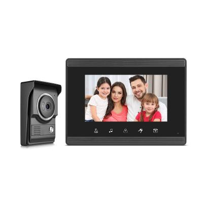 China Aluminium Alloy 4 Wire Villa Video Intercom System Color 1000TVL At Door Entry for sale