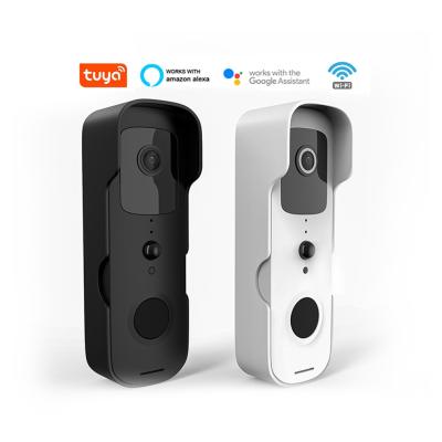 China Smart  1080P Wifi Video Doorbells Support Tuyasmart And Smartlife for sale