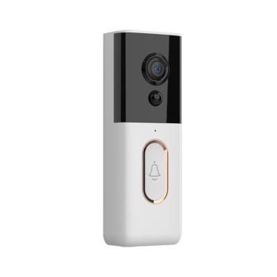 China Smart Battery Video WiFi Video Doorbells Night Vision 1080P HD Camera Doorbell for sale